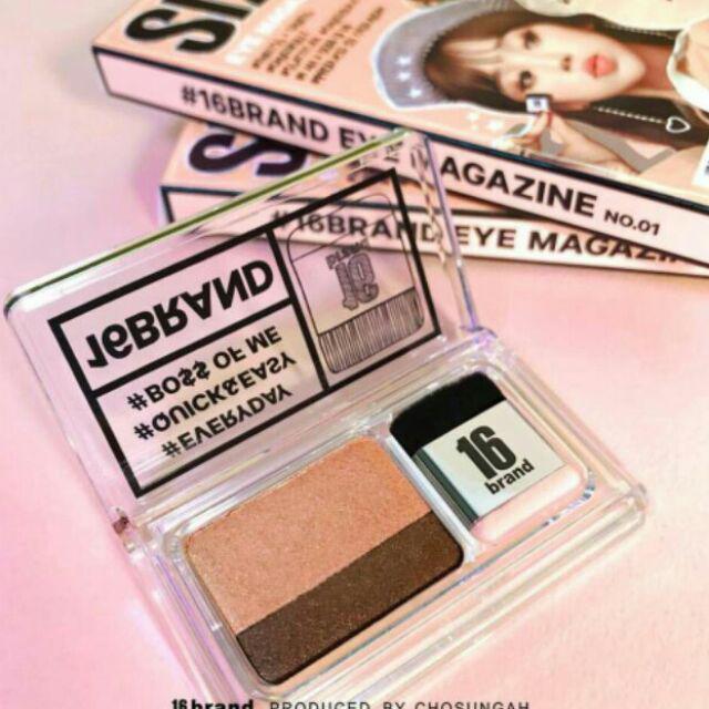 16 Brand Eye Magazine Eyeshadow - Maadee Beauty 89 - ThaiPick