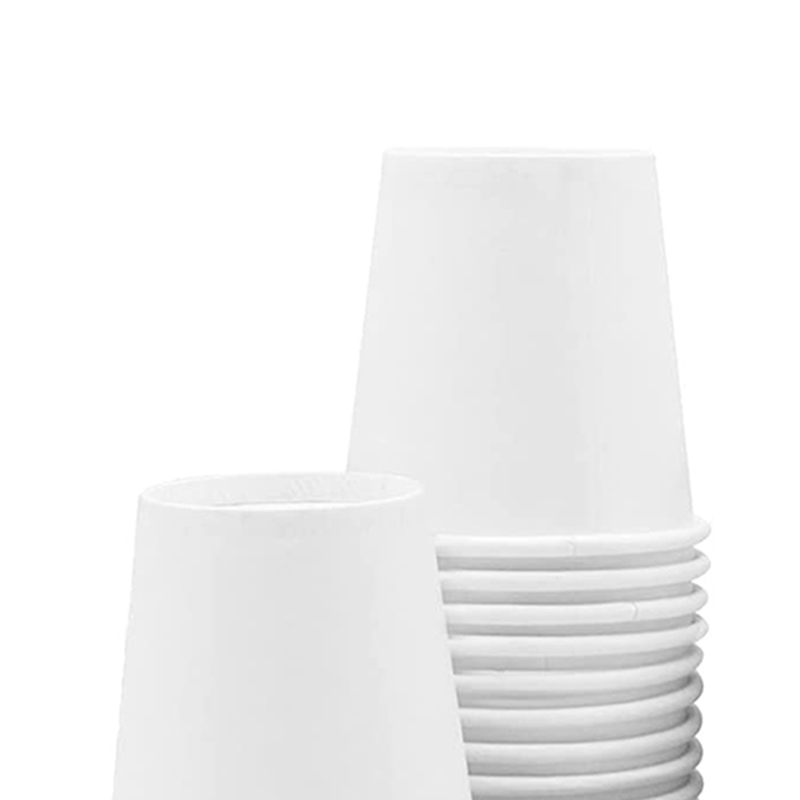 White Paper Cups, Small Disposable Bathroom, Espresso, Mouthwash Cups ...