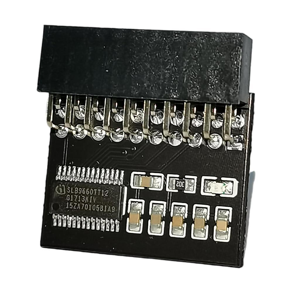 Tpm 1.2 Encryption Security Module Board Remote Control TPM1.2 LPC 20 Pin Motherboards Card for ...