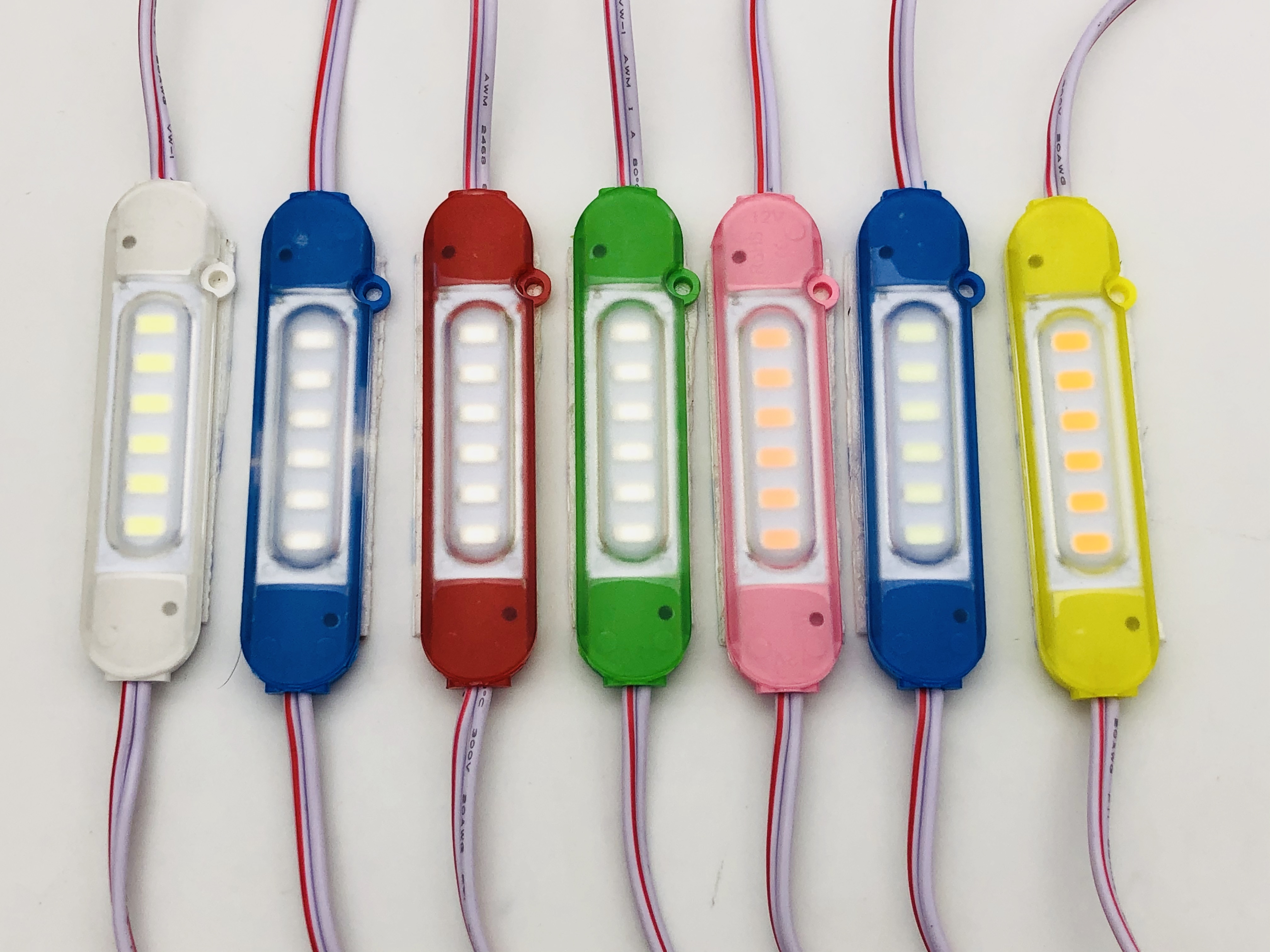 ไฟโมดุล LED Module 6led 12V 1ชิ้น SMD 5630 - DJ AUTO LED - ThaiPick