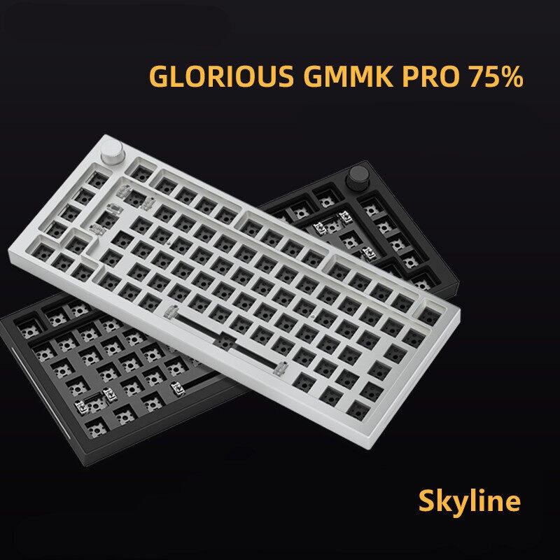 【Ready】 Glorious Gmmk Pro 75 Hot-swappable Keyboard Kit Cnc Aluminum ...