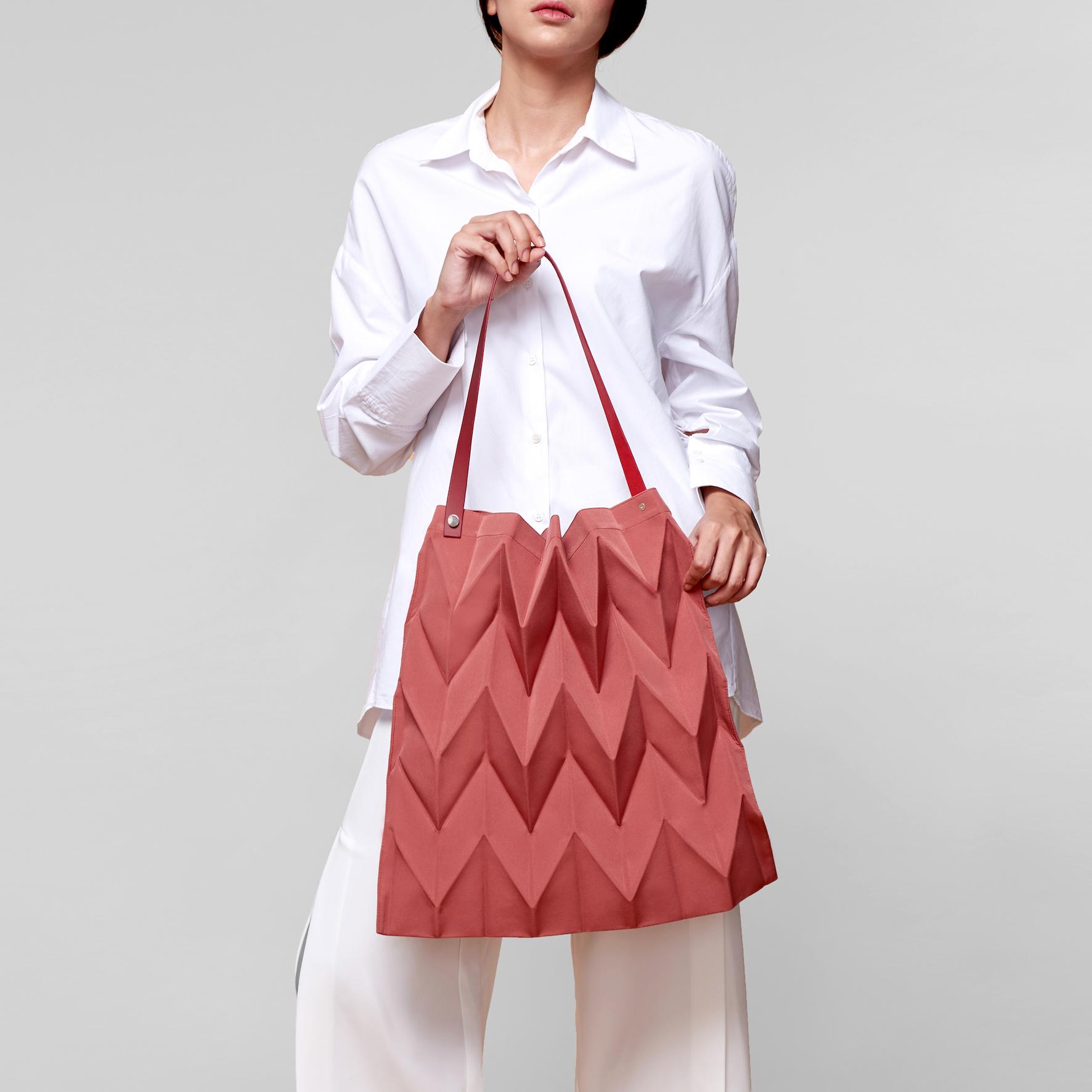 Pavi Studio - W Pleat Rosewood กระเป๋าสะพายข้าง กระเป๋าสะพายผญ กระเป๋า ...