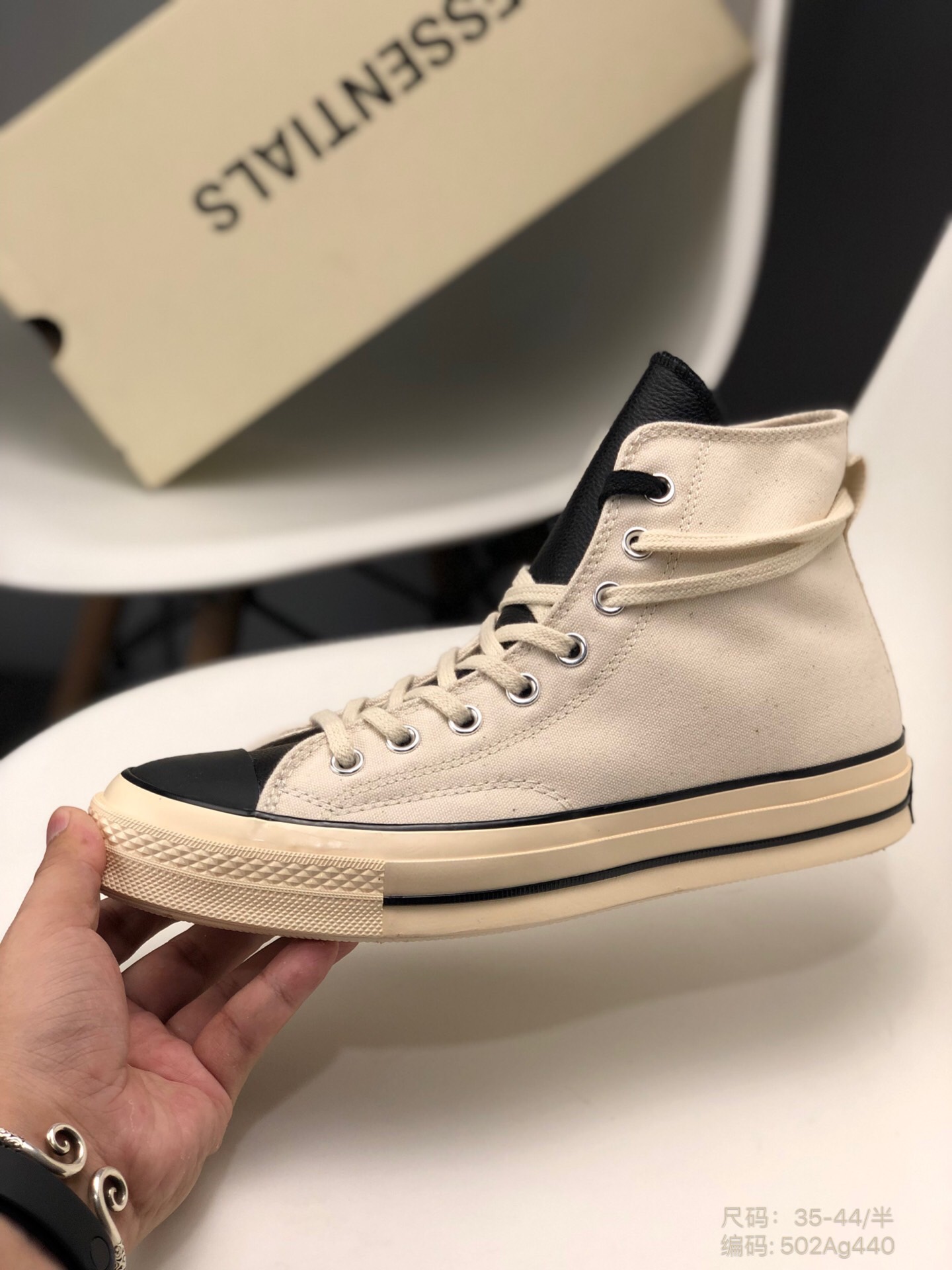 〖ของแท้100%〗CONVERSE x FEAR OF GOD FOG องเท้าผ้าใบผญ รองเท้าผ้าใบผช ...