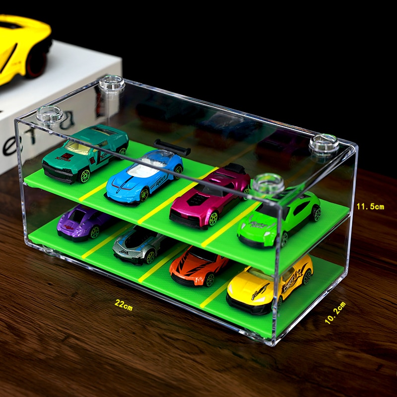 Transparent Parking Lot Waterproof Vehicles Display Box for Hot Wheels ...