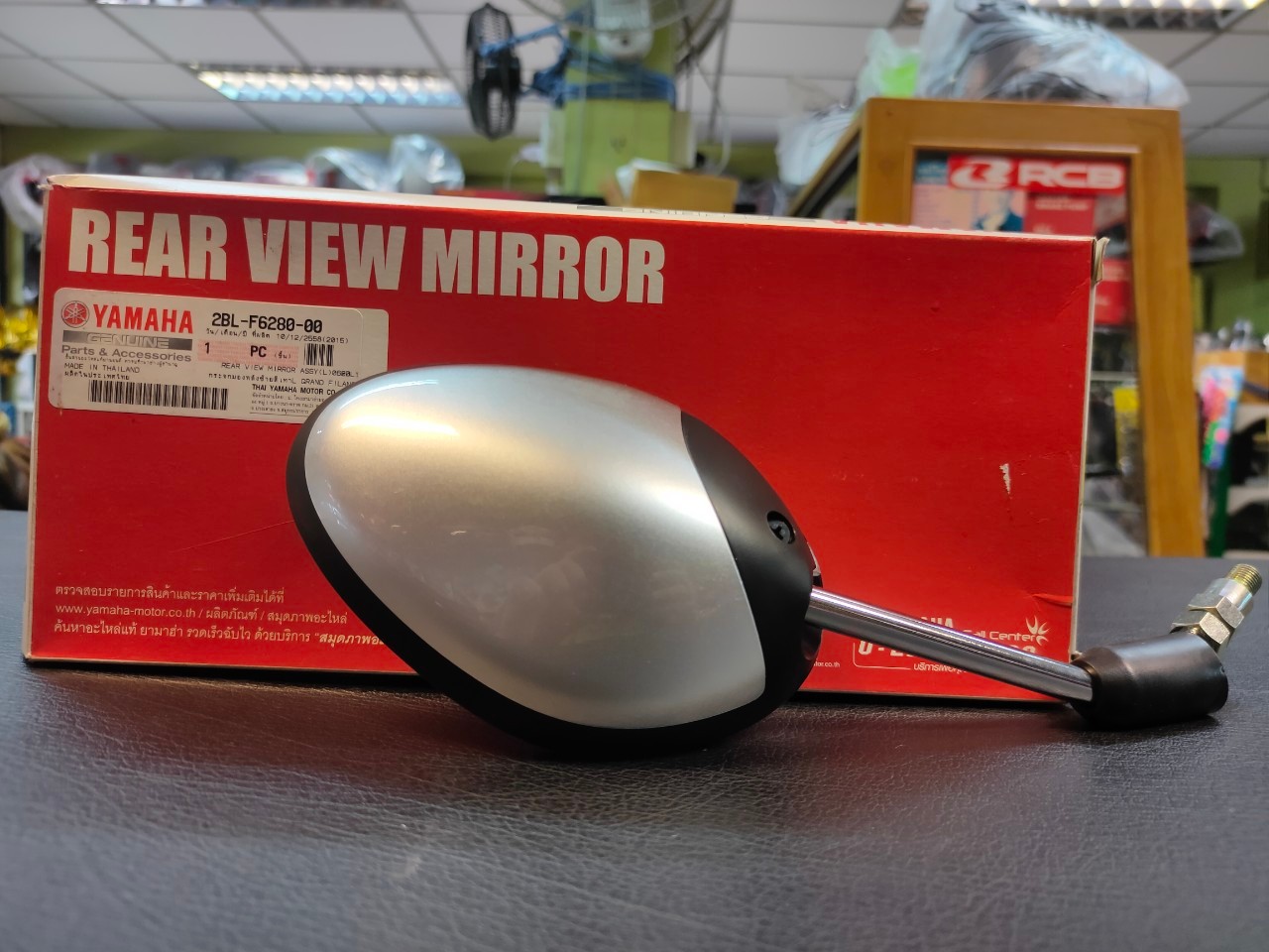 กระจกมองหลัง แท้ GRAND FILANO 2015 ข้างซ้าย - สีเทา 2BL-F6280-00 YAMAHA ...