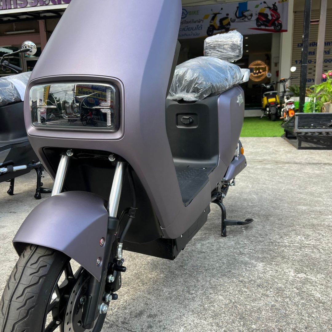 รุ่น FUN-53 AJ มอเตอร์ไชค์ไฟฟ้า AJ EV BIKE แบบไม่จดทะเบียน - อีวีไบค์คลับ - ThaiPick