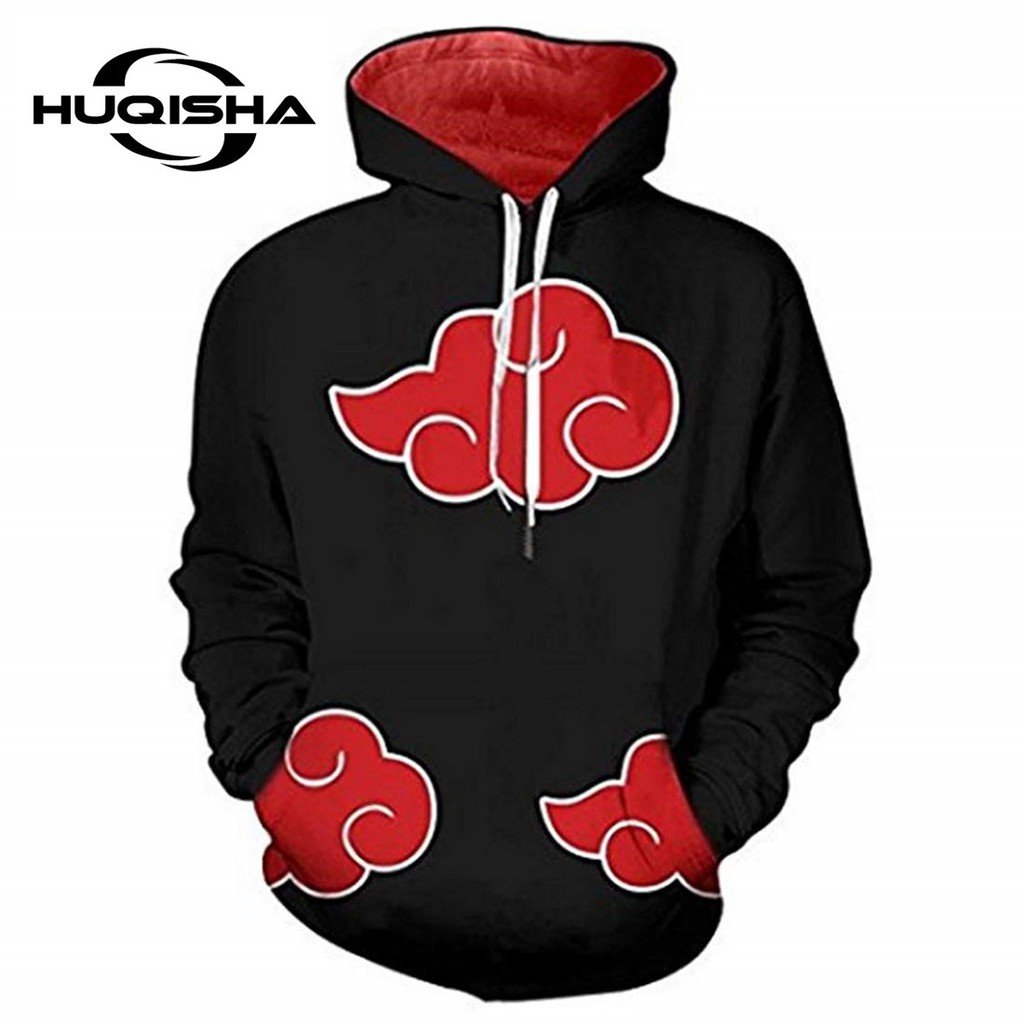 Classic Akatsuki Hoodies Men Women Uni Fashion Casual Naruto Jacket ...
