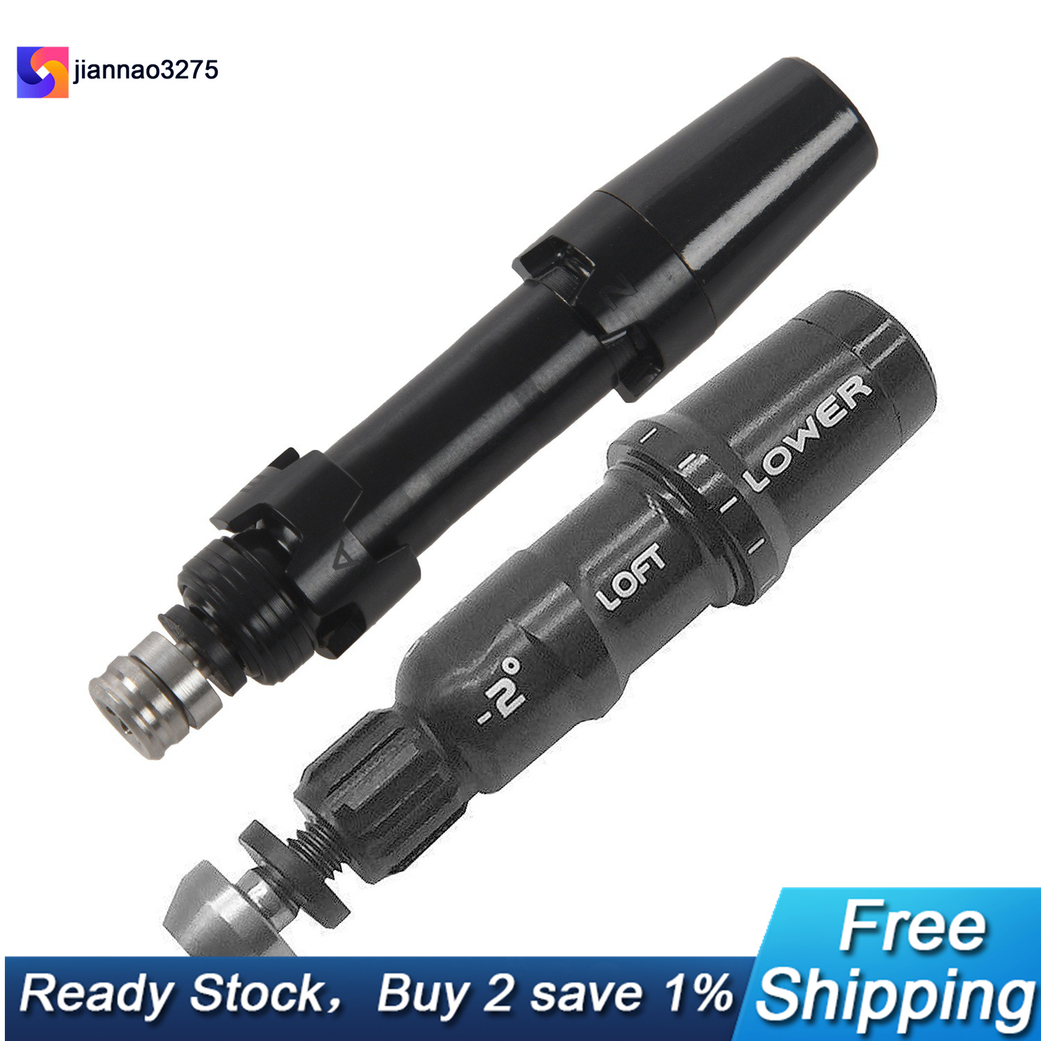 2 Pcs ใหม่. 350 เคล็ดลับ Golf Shaft Adapter Sleeve: 1 Pcs สำหรับ ...