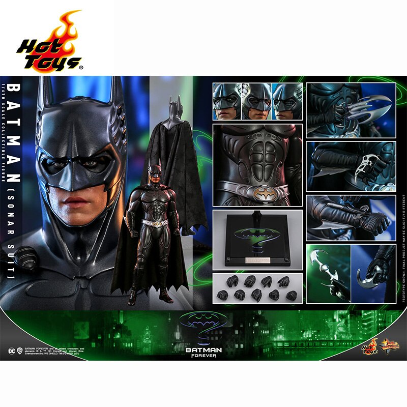 Hottoys 16TH MMS593 Batman Forever Batman Sonar Suit HT Anime Action ...
