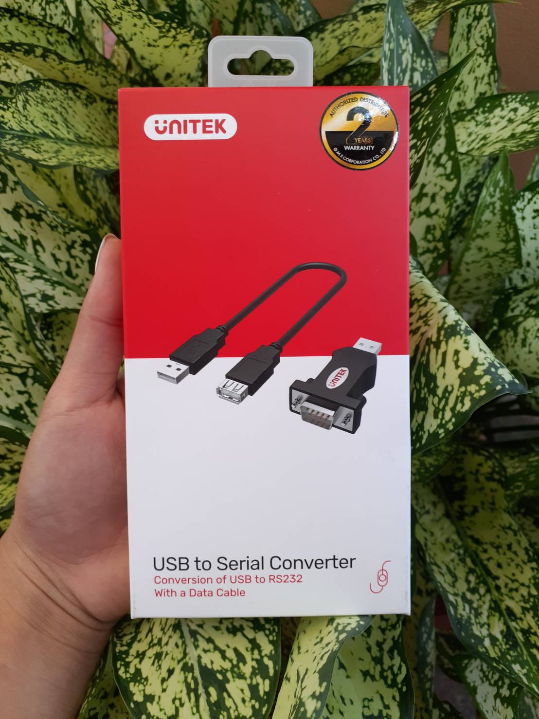 UNITEK Y-105 CONVERTER USB TO SERIAL ( ของแท้) - D.D.COM - ThaiPick