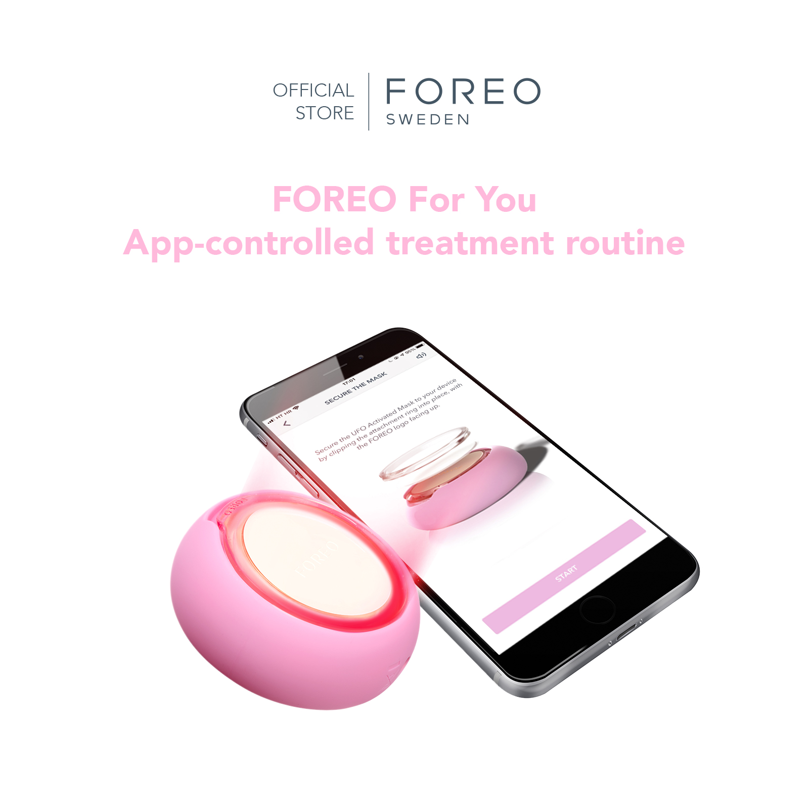 FOREO UFO Masks Glow Addict x 6 ฟอริโอ้ ยูเอฟโอมาส์ก สูตรเพื่อผิว ...