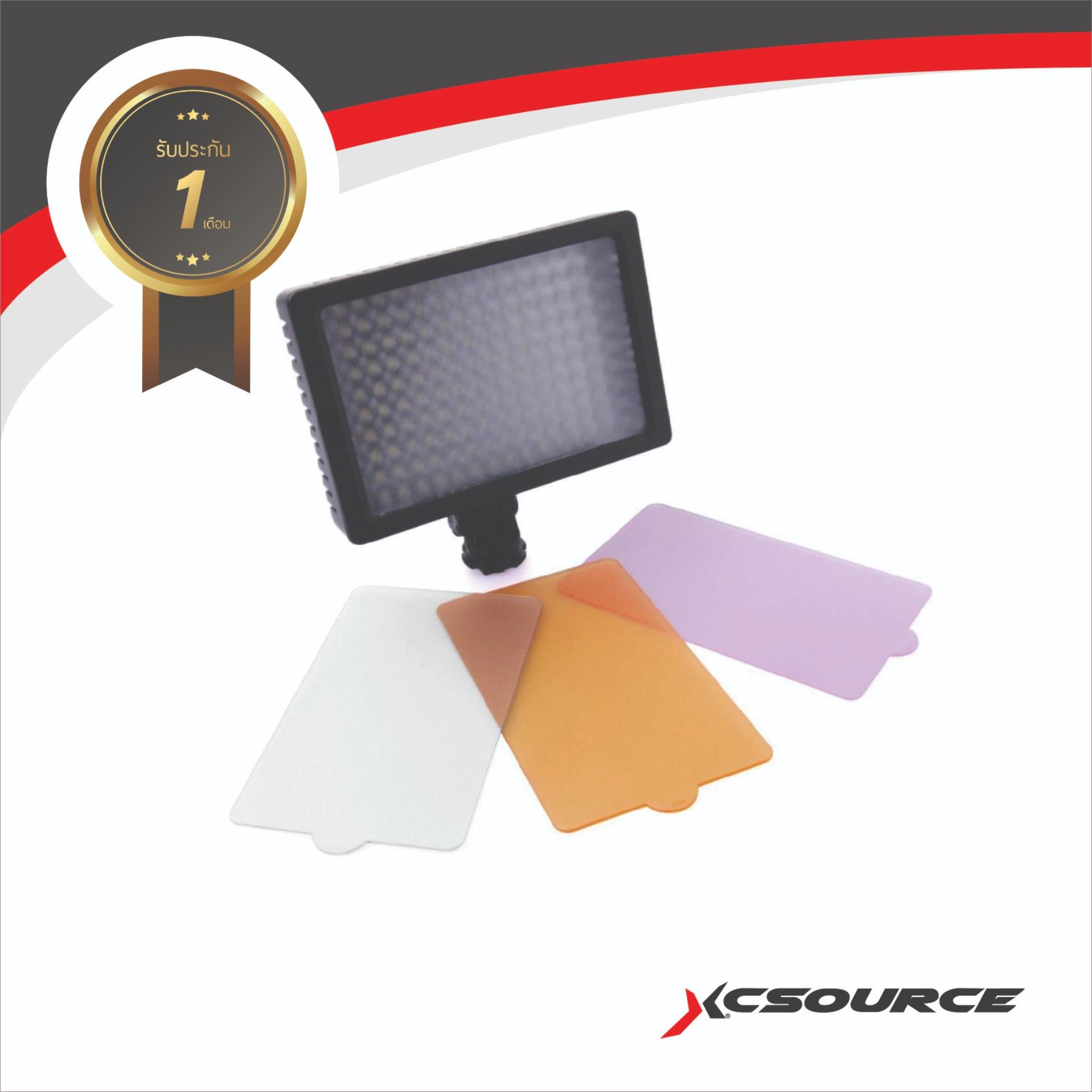 XCSource 160 LED ไฟส่องสว่างหรี่ได้ สำหรับ Canon Nikon DSLR Camera ...