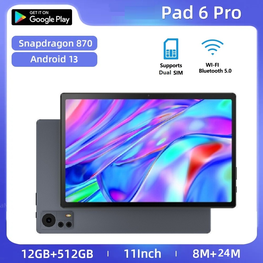 2023 Android 13 แท็บเล็ต 12gb512gb 5g Wi Fi 10 1 นิ้ว Snapdragon 870