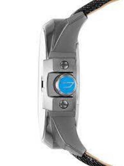 [ของแท้] Diesel นาฬิกาข้อมือผู้ชาย รุ่น Uber Chief DZ7393 สีดำ [ประกัน ...