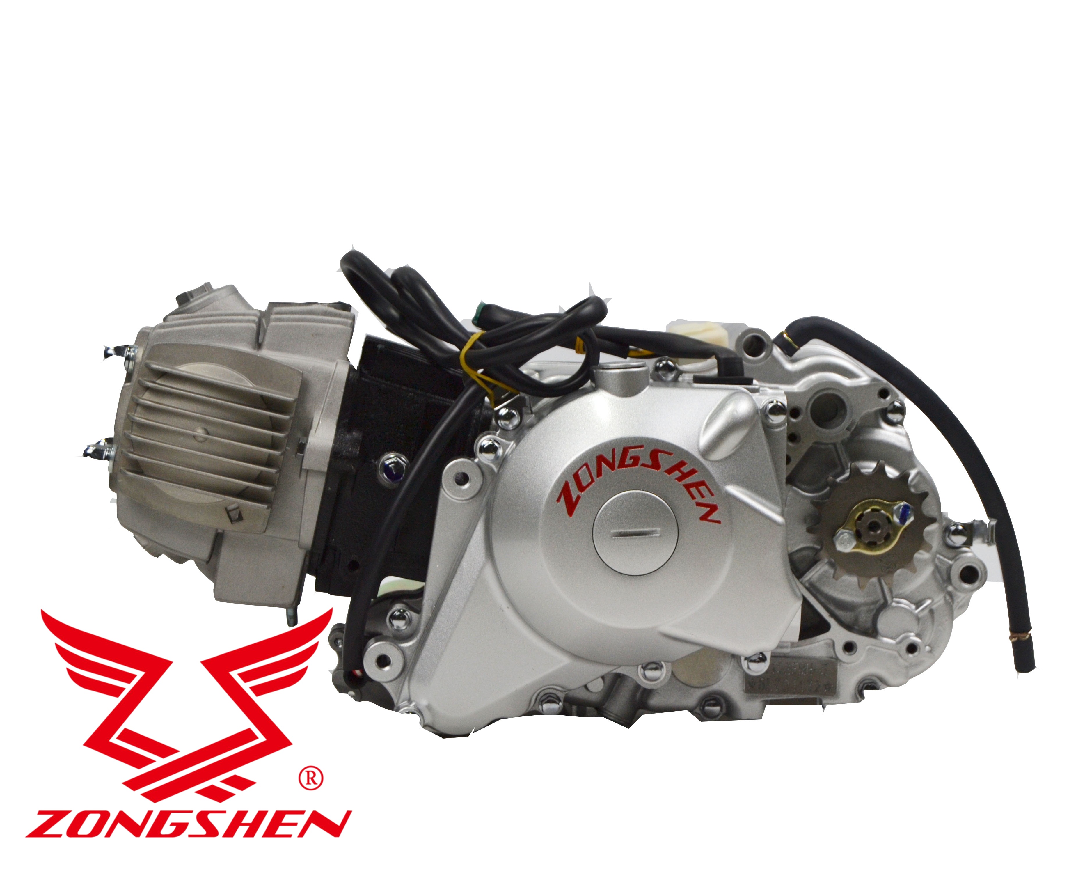 Zongshen Shop เครื่องยนต์มอไซค์ Zongshen 110ซีซี ออโต้เมติค ระบายความ ...