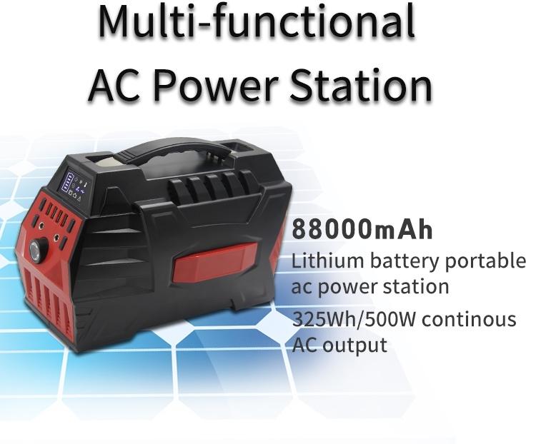 Power Bank mit 4 USB Ports 240V AC Steckdose 88000 mAh - BoxHero - ThaiPick