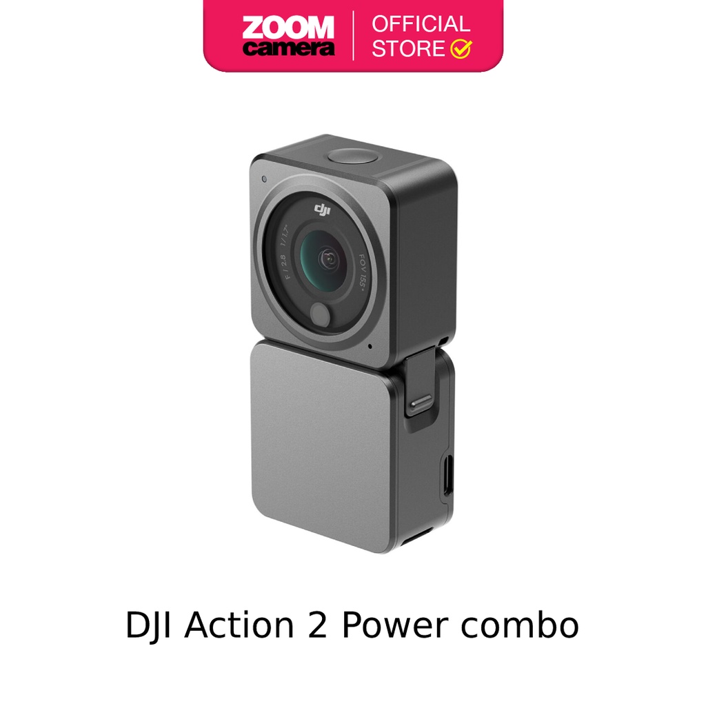 DJI Action 2 กล้องแอคชั่น (ประกันศูนย์) - ZoomCamera - ThaiPick