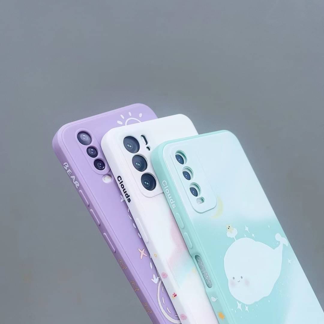เคสออปโป้ A16 เคสซิลิโคนกำมะหยี่ลายการ์ตูนสกรีนใหม่ OPPO A55 A37 A53 ...