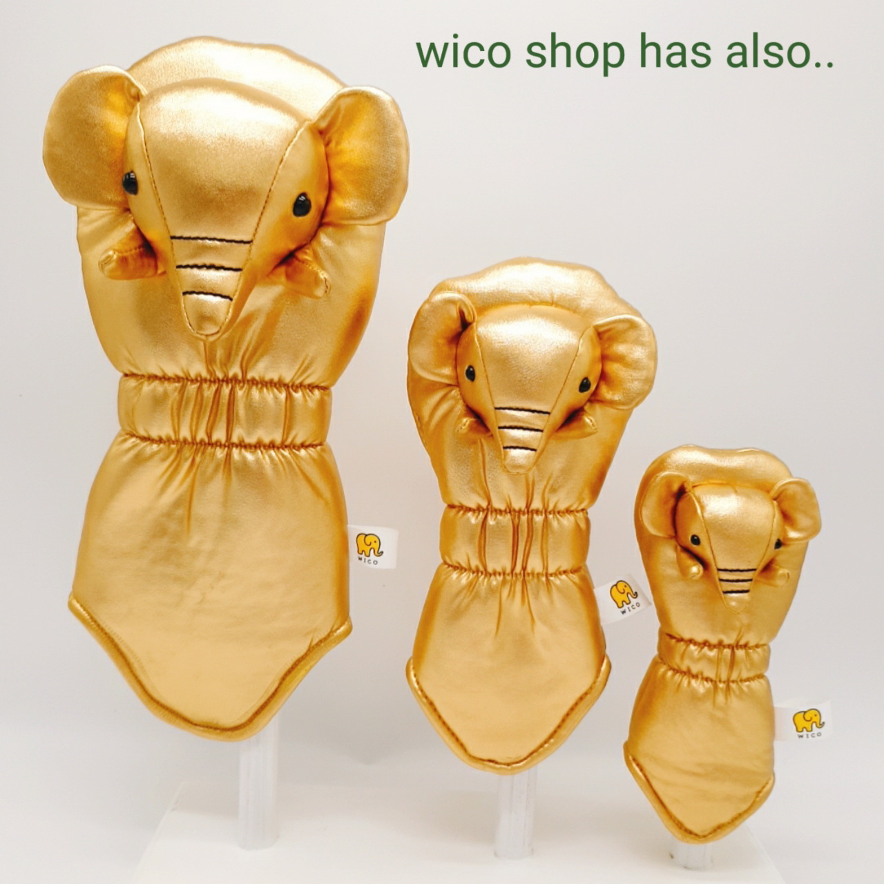 WICO Golf cover wild animal tiger ไม้หัวกอล์ฟคลับชุดป้องกัน/majestic ...