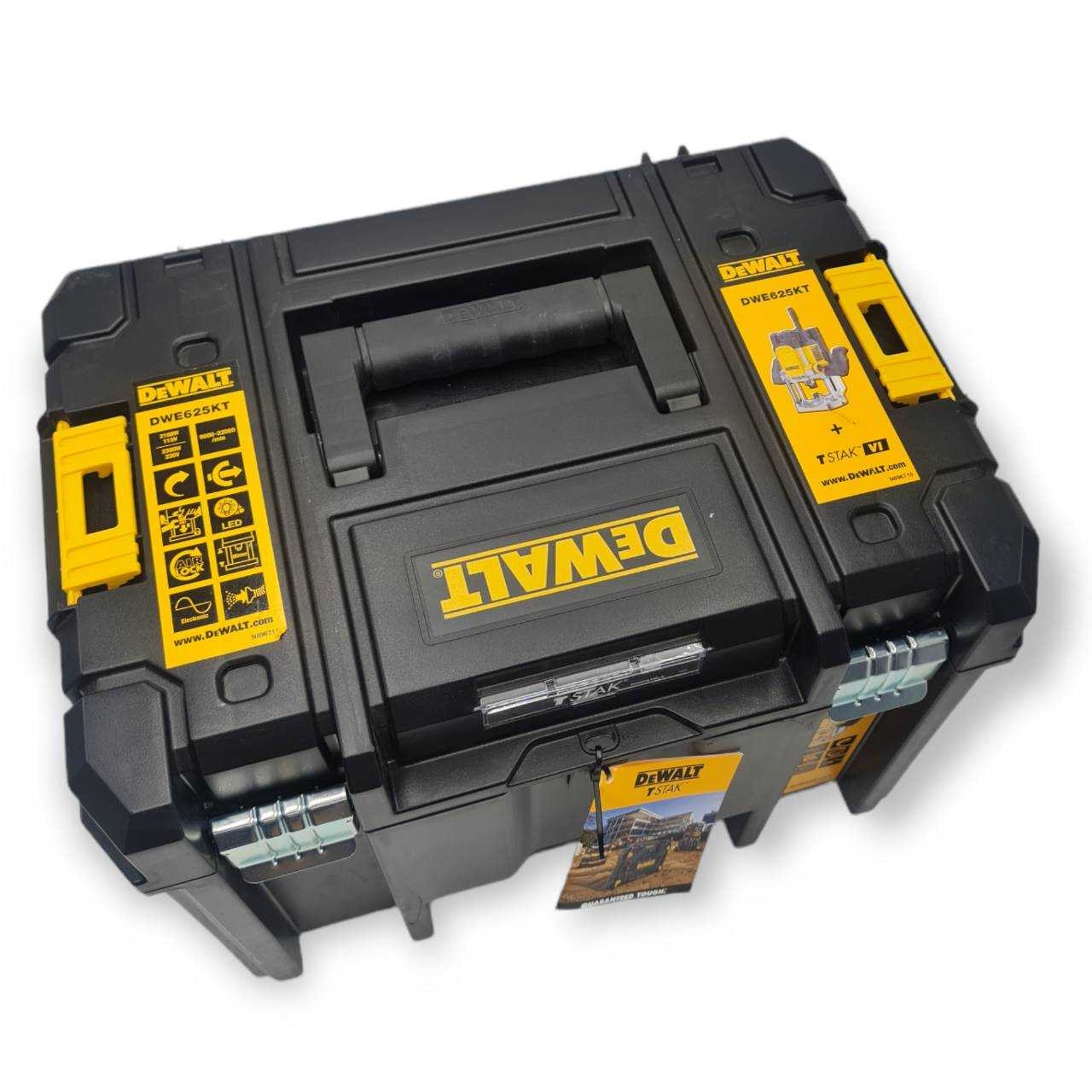 DEWALT เร้าเตอร์ DWE625KT DeWALT DWE625KT Plunge Router 1/2" 240V ...
