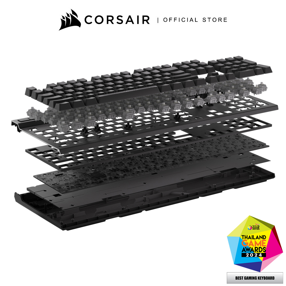 CORSAIR KEYBOARD K70 MAX RGB Magnetic-Mechanical Gaming Keyboard ...