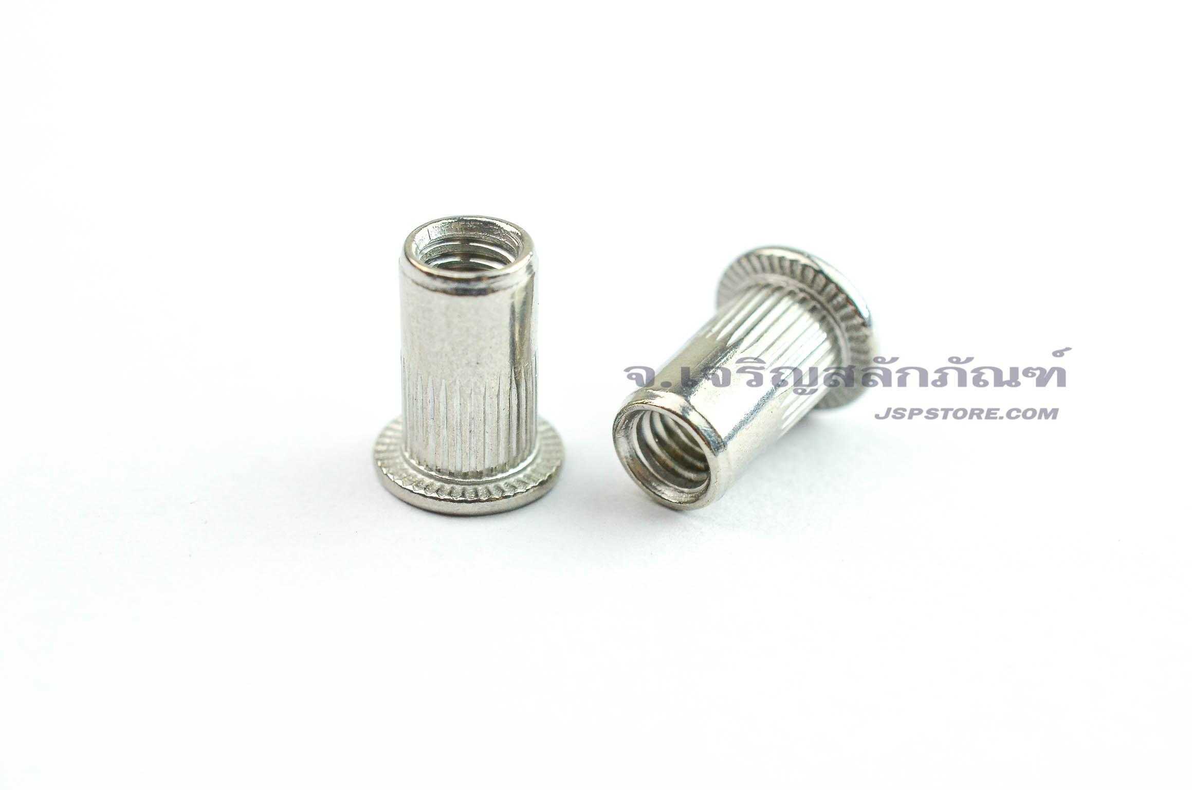 รีเวทนัท M3 M4 M5 M6 M8 M10 M12 สแตนเลส รีเวทเกลียวใน (Rivet Nut - Pop ...