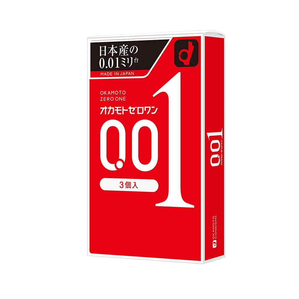 Okamoto 001 Zero One ขนาดมาตรฐาน ถุงยางอนามัยที่บางที่สุดในโลก บางเพียง ...
