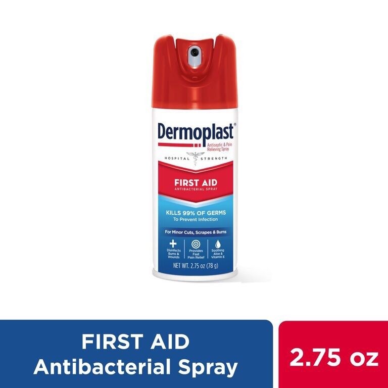 Dermoplast First Aid Spray Antiseptic Analgesic Spray for Minor Cuts ...