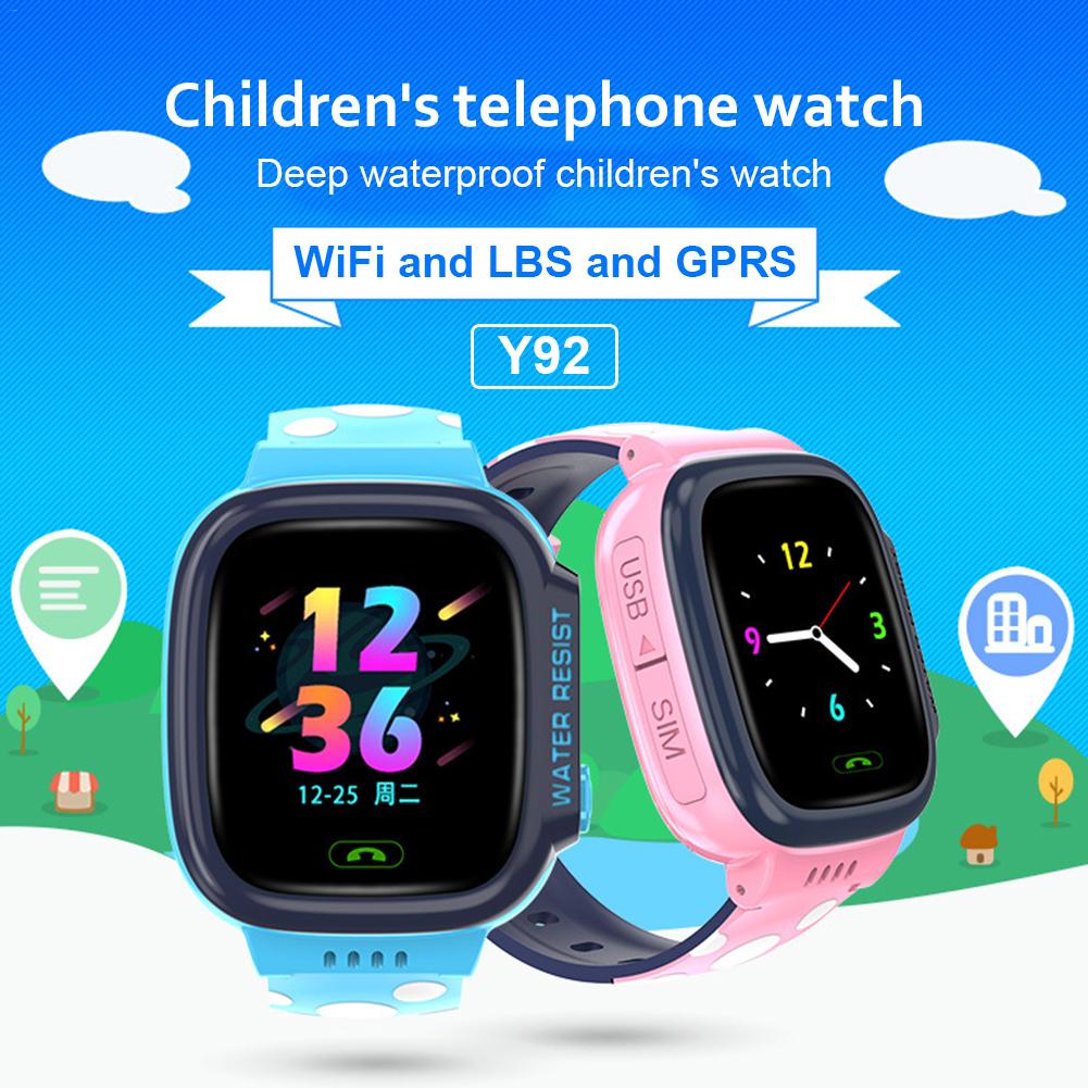 Y92 Smart Watch Children kids SIM Card สมาร์ทวอทช์เด็กหน้าจอสัมผัส ...
