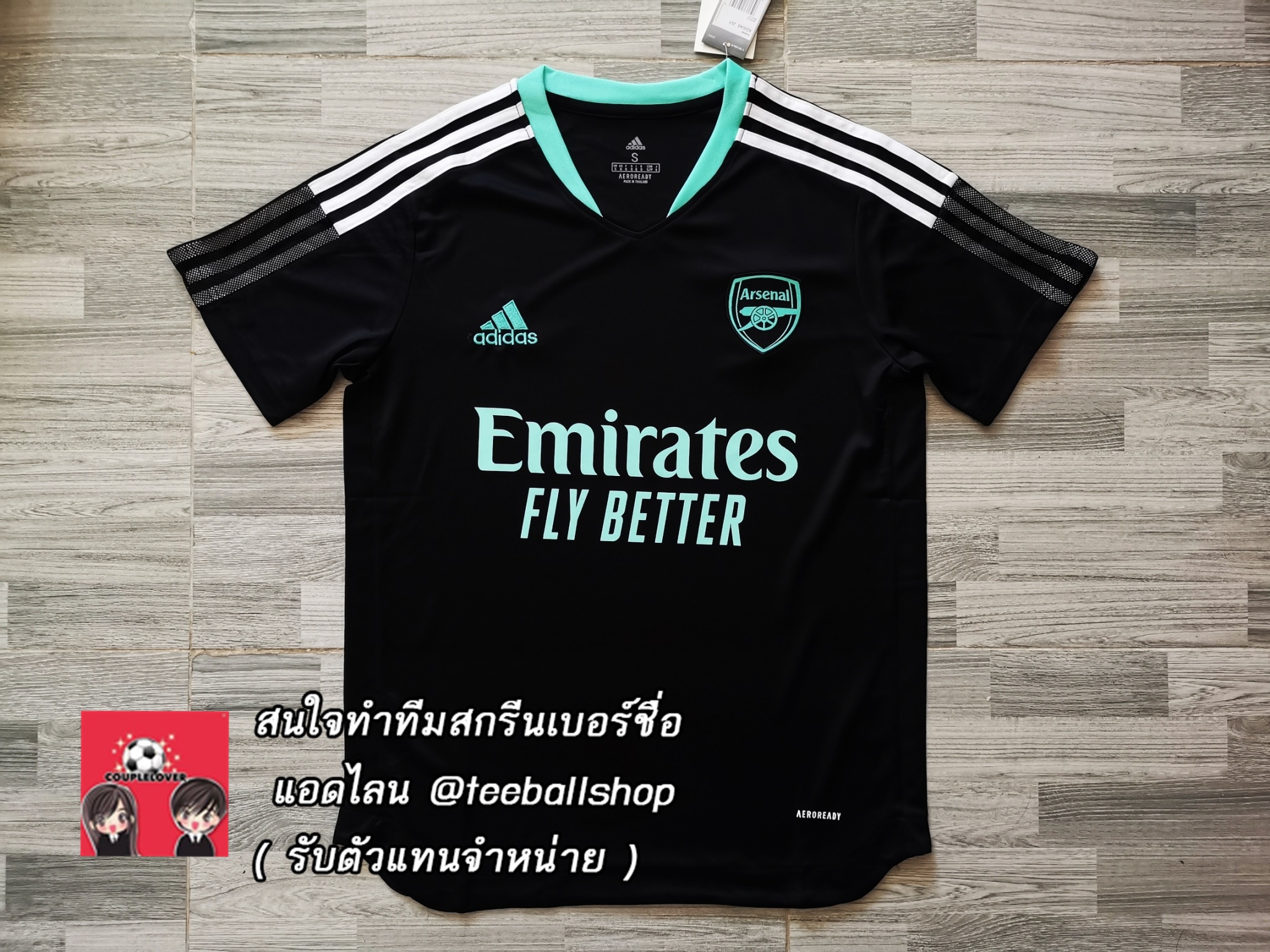 เสื้อฟุตบอล อาเซน่อล ชุดซ้อม เกรดแฟนบอล ปี 2021/22 Arsenal Training Kit ...