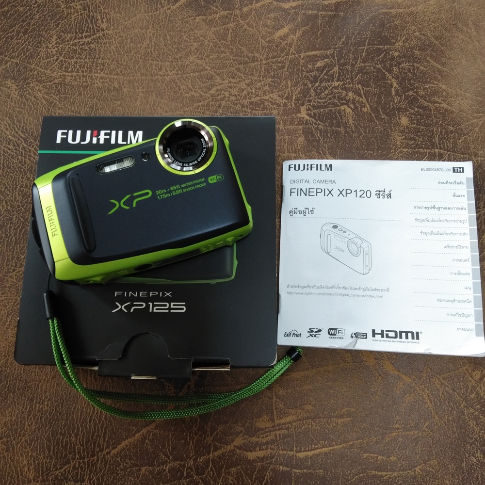 กล้องถ่ายรูปกันน้ำ Digital Compact Fujifilm Finepix XP125 - AmShop ...