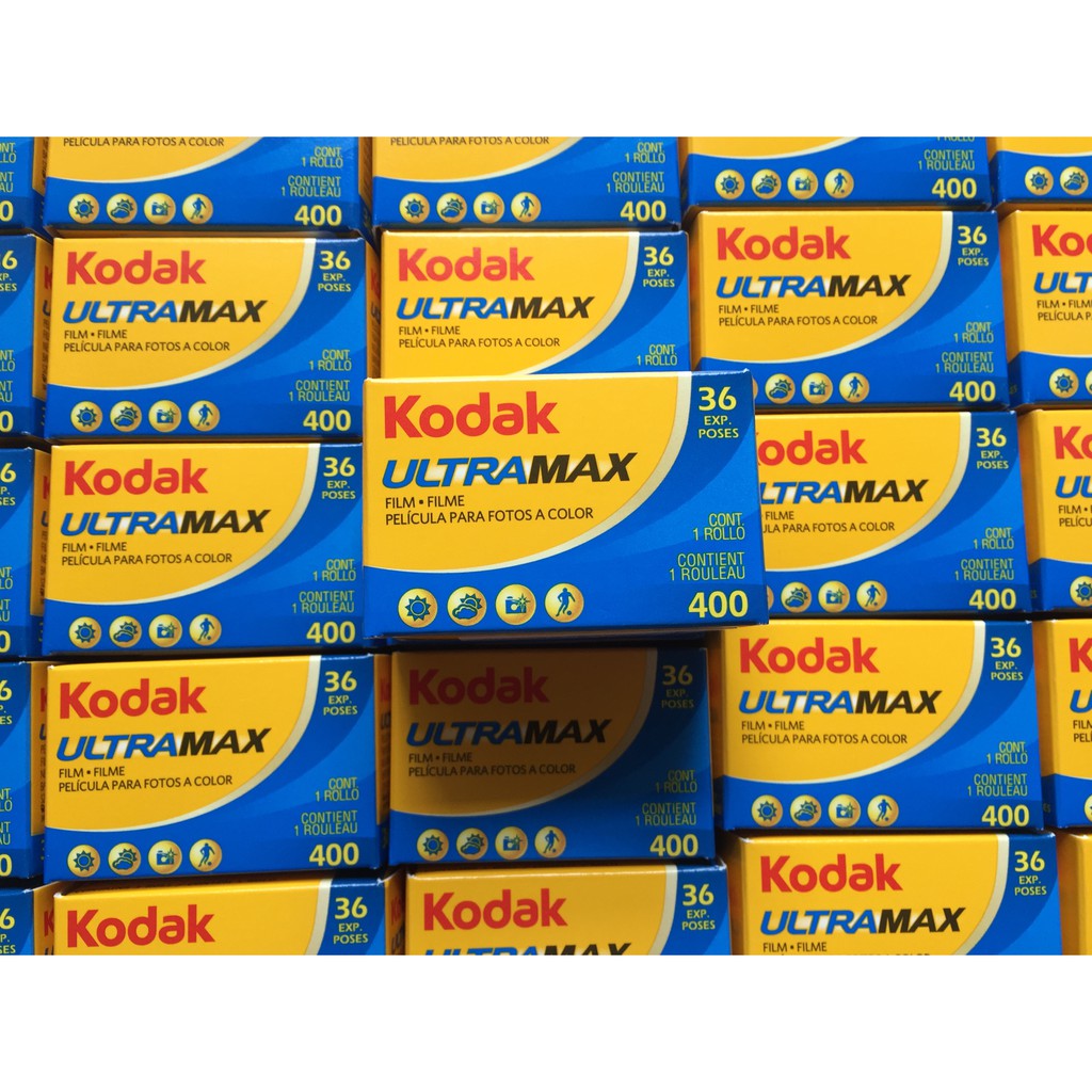 ฟิล์มสีฟิล์มกันรอย Kodak Ultramax 400 135 มม . / 35 มม . 36exp 2021 ...