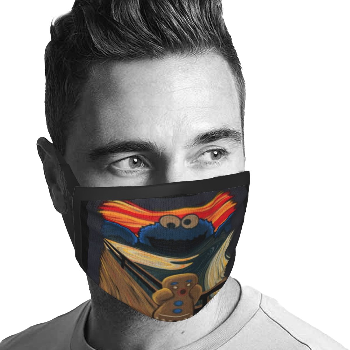 Creative Cry Protective Unisex Face Mouth Mask1 Fancy Washable Cool ...