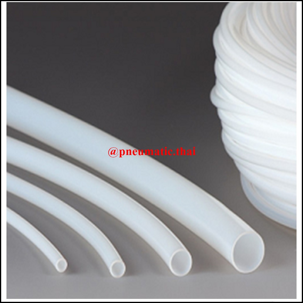 PTFE-10M Teflon Tube สายลมทนความร้อนสูง ทนอุณหภูมิได้ถึง 260C สายเทปล่อน ขนาด OD/ID 4x2 / 6x4 ...