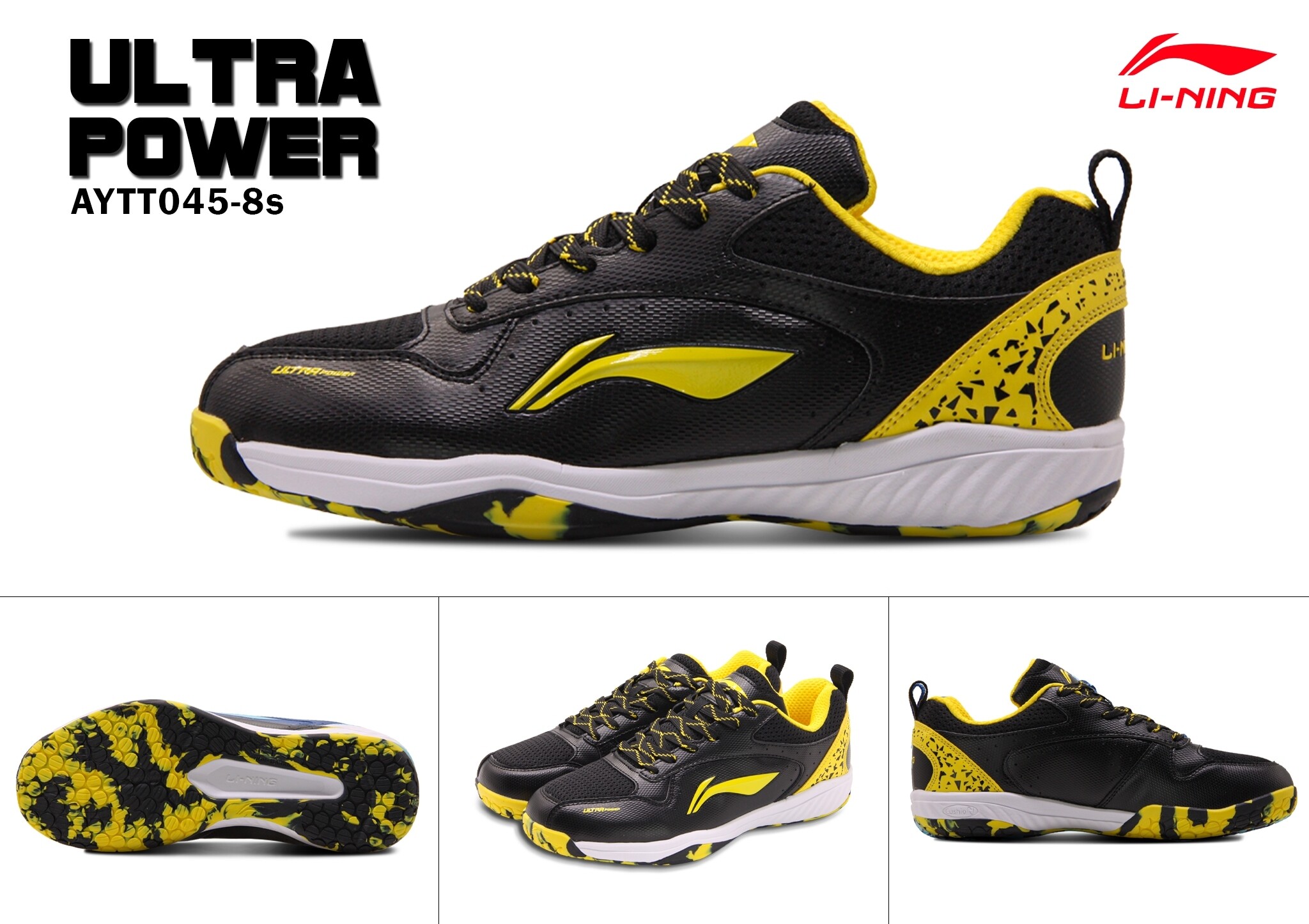 LI-NING รองเท้าแบดมินตัน ULTRA POWER (AYTT045) BADMINTON SHOES - Li ...