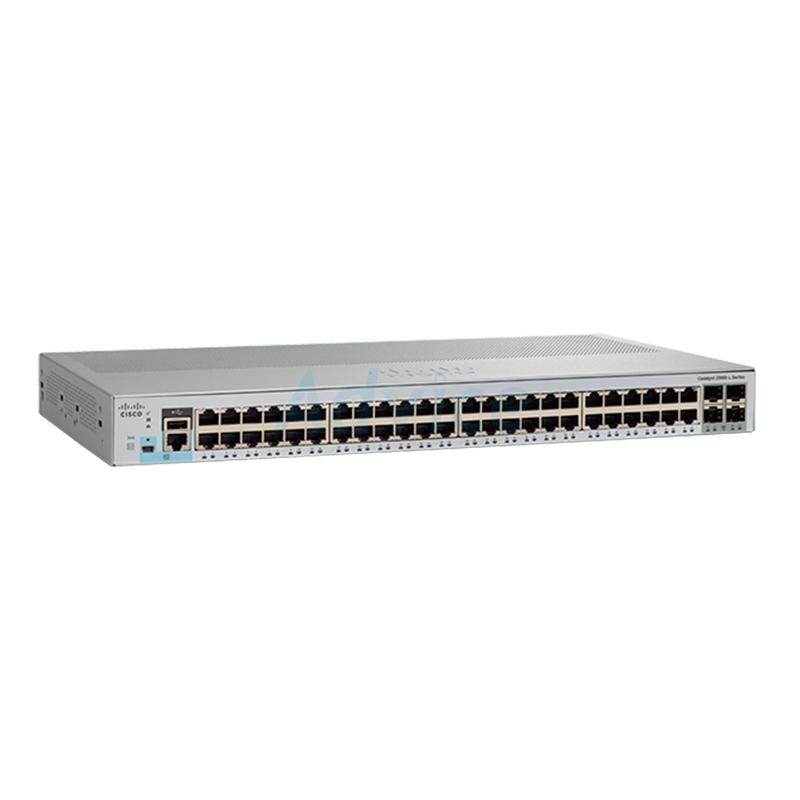 Gigabit Switching Hub CISCO (WS-C2960L-48TS-AP) 48 Port + 4 Port SFP ...