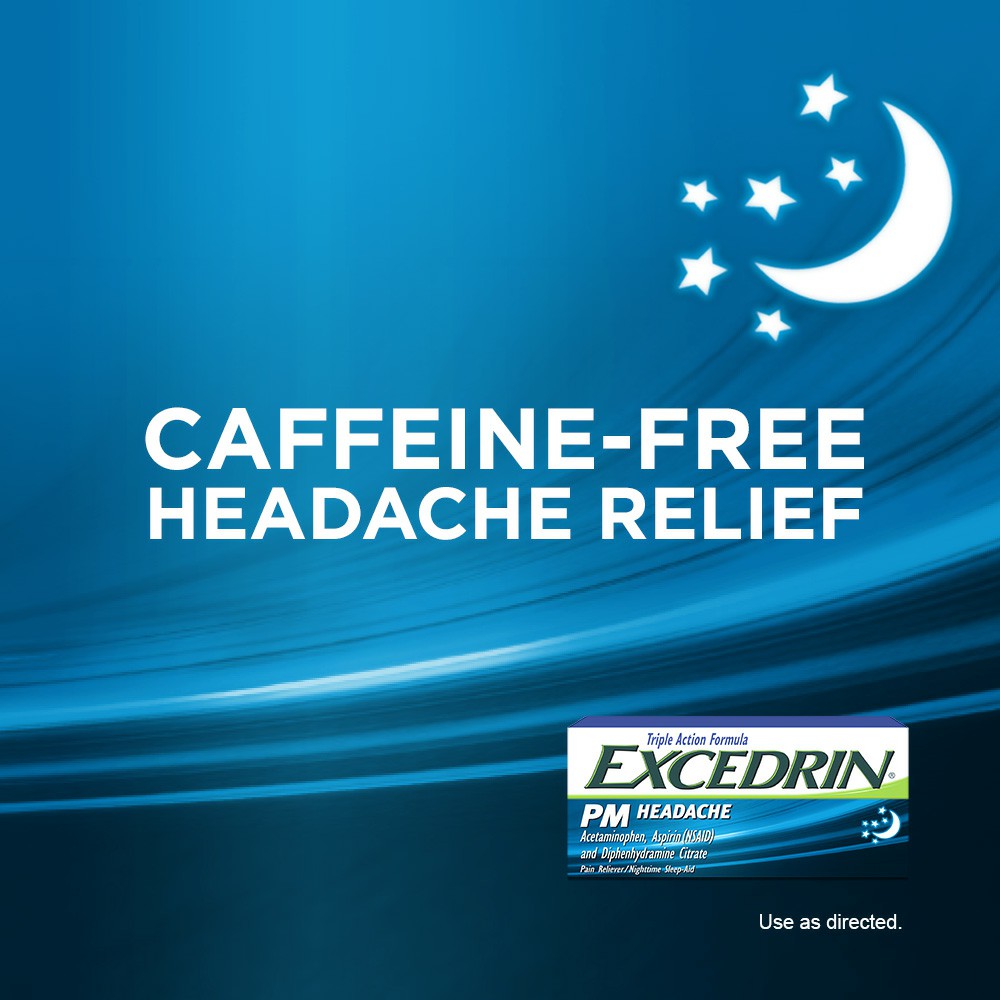 50% OFF ราคา SALE สินค้า Exp 05/22. Excedrin® PM Headache Pain Reliever ...