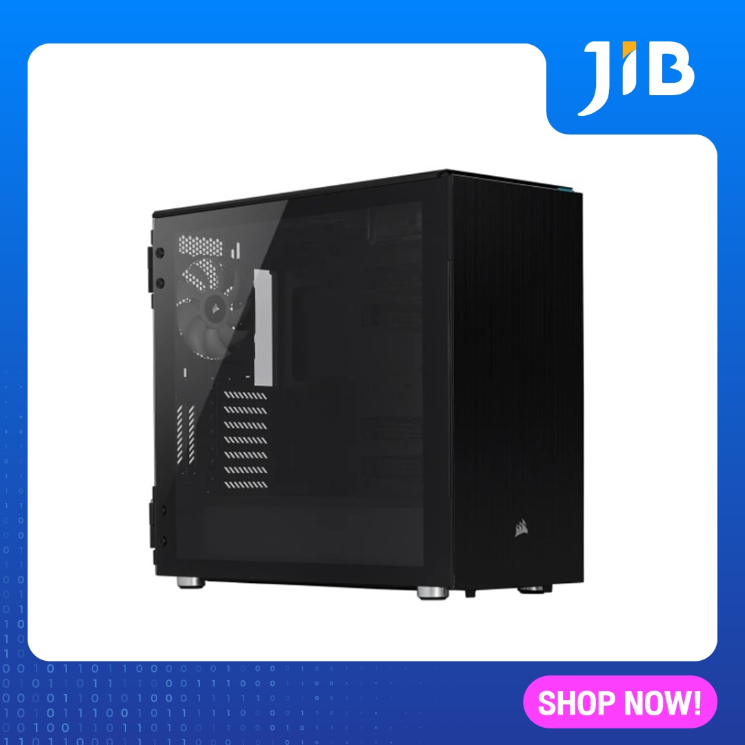 CASE CORSAIR iCUE 5000T RGB Tempered Glass Mid-Tower ATX PC Case Black ...