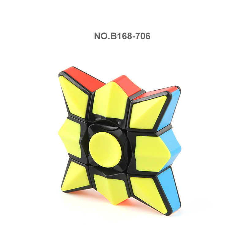 FIDGET Rubik's Cube สปินเนอร์รูบิค ทรงปกติ ของเล่นเพื่อการศึกษา ลำดับ ...