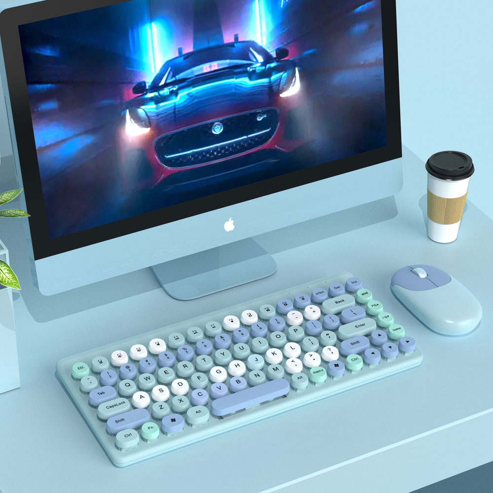 Mice Keyboard Combos ชุดคีย์บอร์ดและเมาส์ไร้สาย เมาส์คีย์บอร์ดบลูทูธไร้ ...