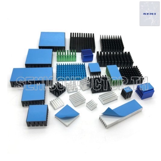 Heatsink aluminum ฮีตซิงค์ระบายความร้อน อลูมิเนียมระบายความร้อน CPU IC ...