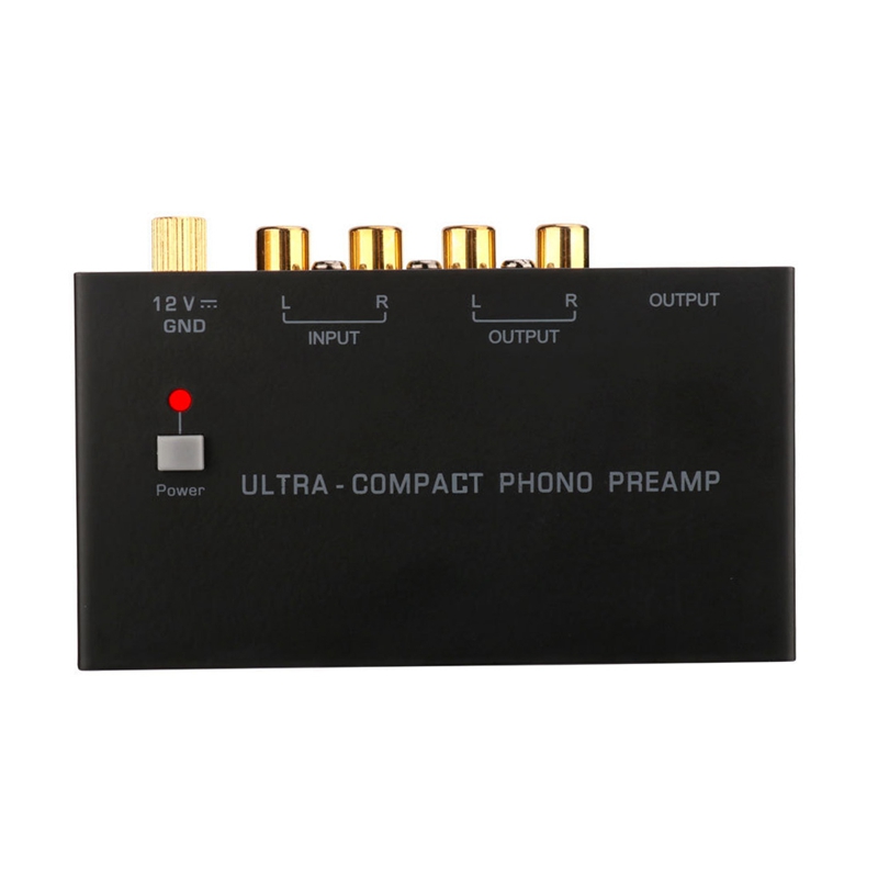 Ultra-Compact Phono Preamp Turntable Phonograph Preamplifier Mini ...