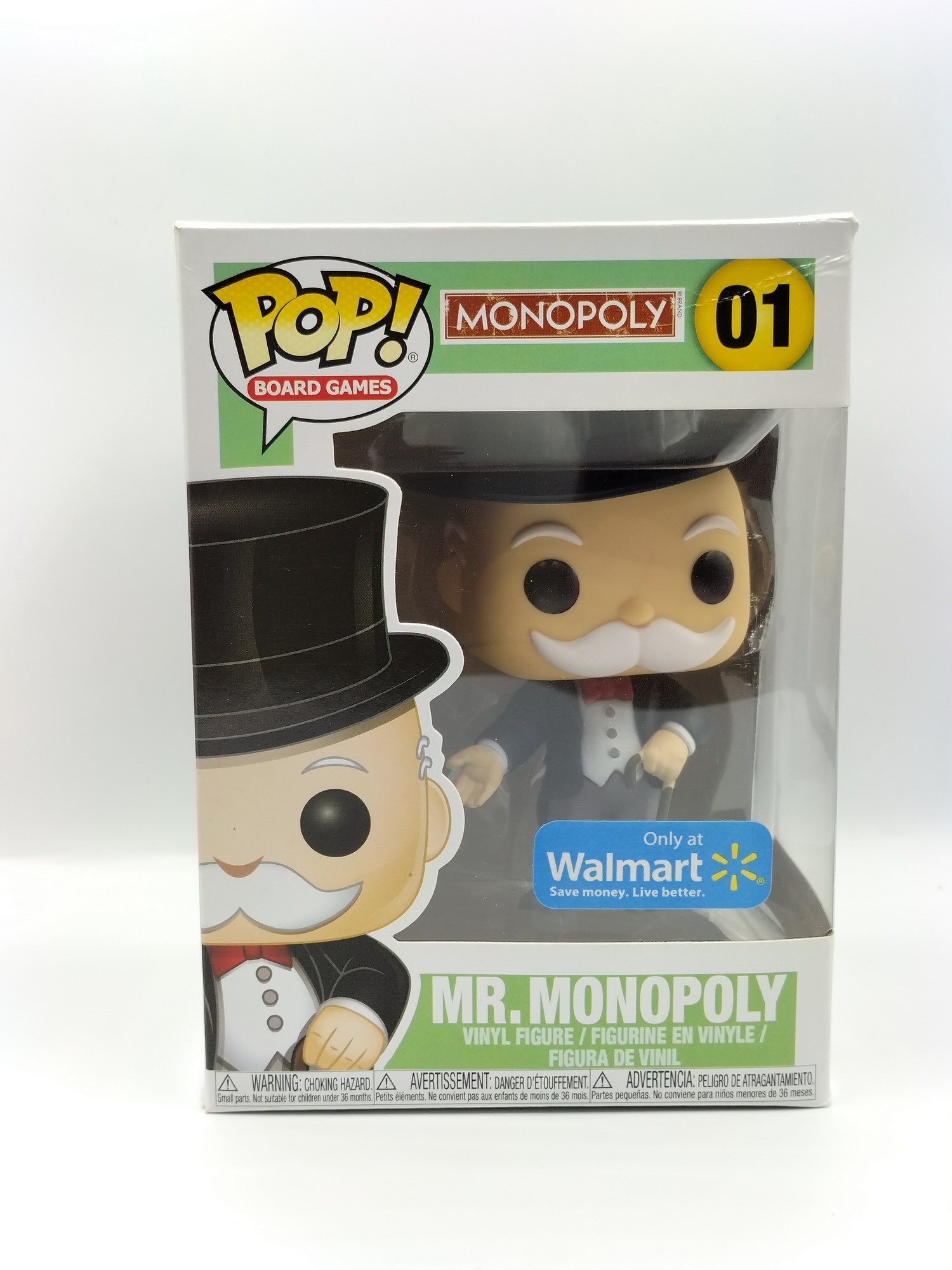 Funko Pop Board Game Monopoly - MR. Monopoly #01 (กล่องมีตำหนินิดหน่อย ...