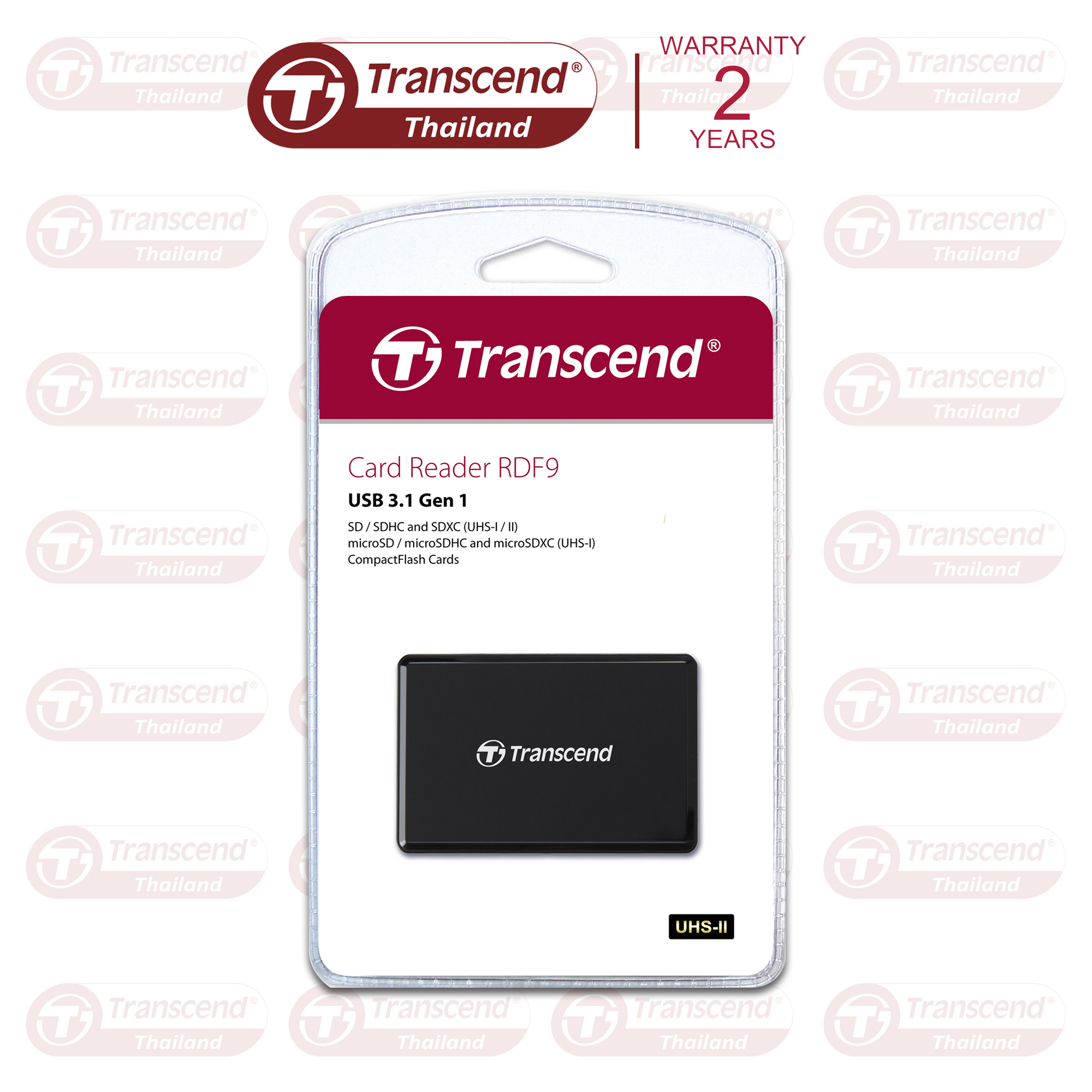 Card Reader USB 3.1 - TS-RDF9K2 : Transcend (รับประกัน 2 ปี) - มี ...