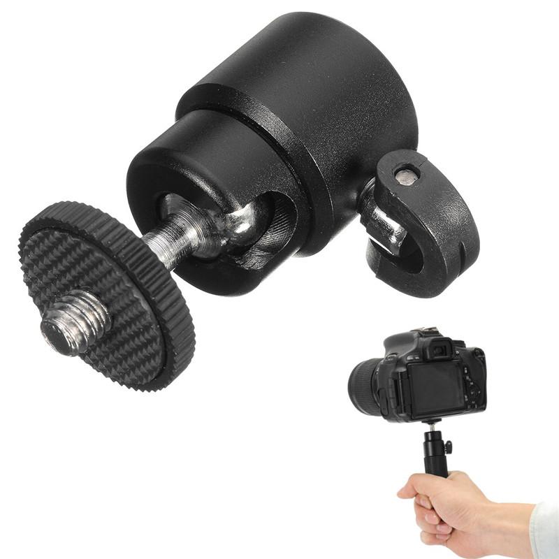 360 Degrees Metal Black Mini Ball Head หัวต่อกล้องหมุนได้ 360 องศา ...