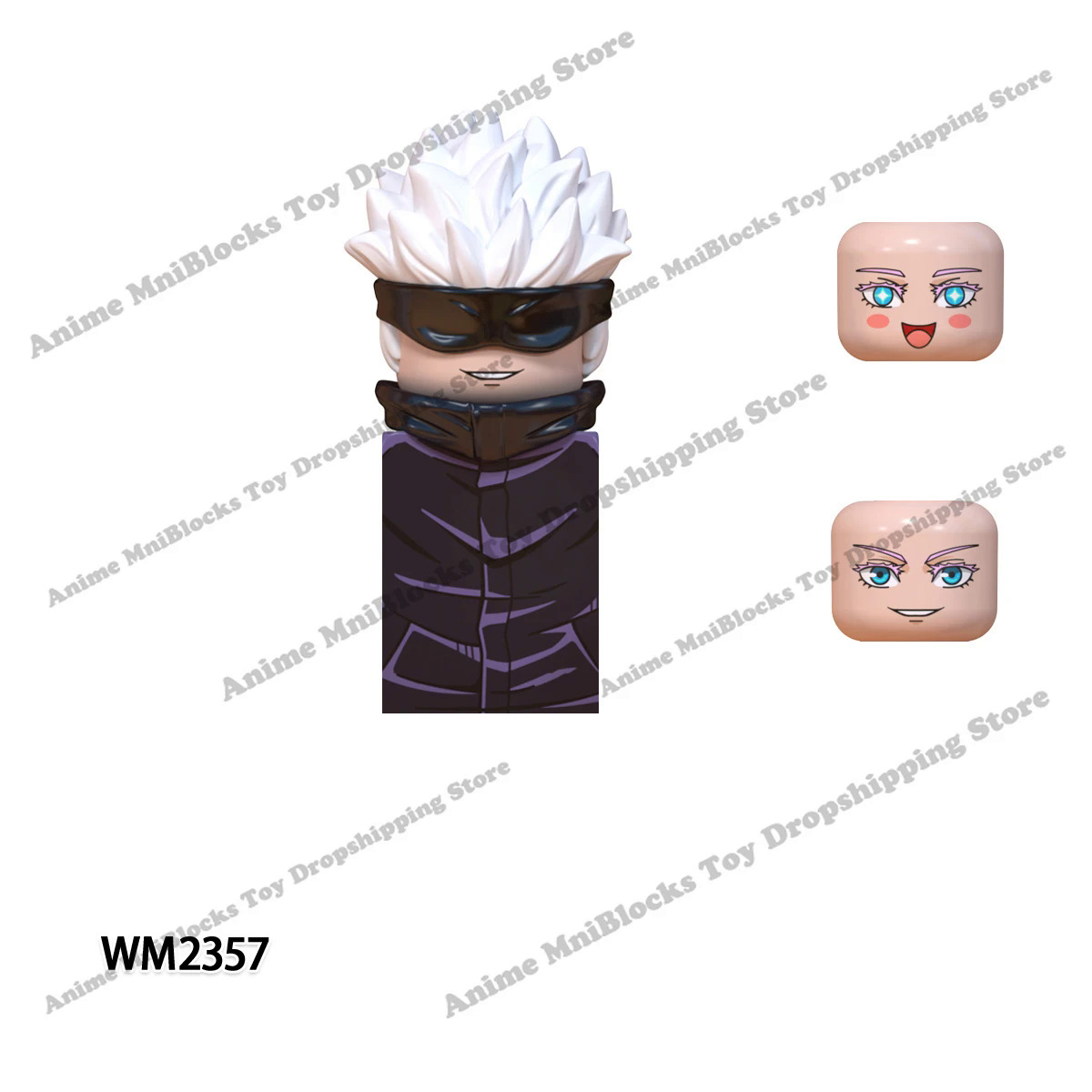 WM Blocks 6139 6140 6149 Jujutsu Kaisen Anime Bricks Dolls Gojo Yuta ...