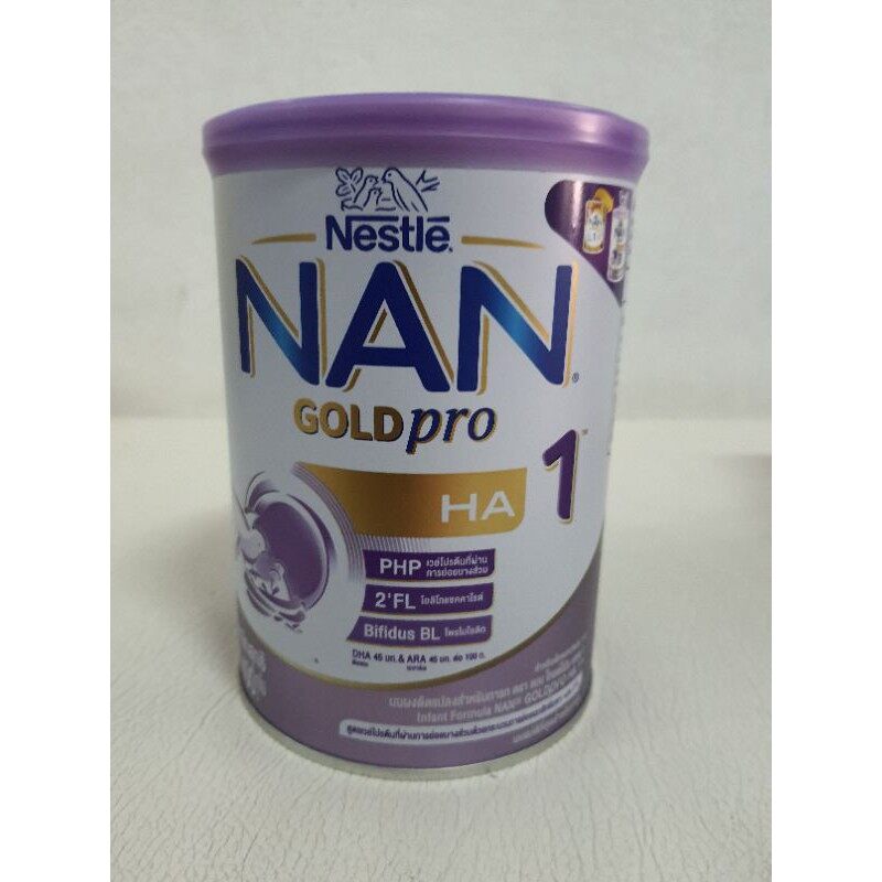ของแท้ NAN GOLD pro HA 1 400 g. แนน โกลด์โปร เอชเอ 400 กรัม นมผงสูตร ...