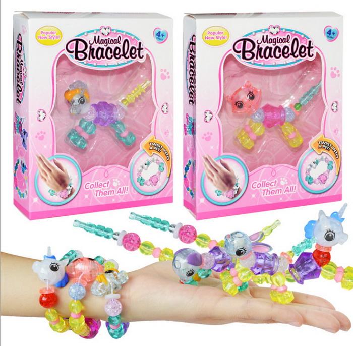 Sanook jang Magic Pet Bead ลูกปัดลายน่ารัก ๆ ร้อยเป็นรูปสัตว์ สวมมือ ...