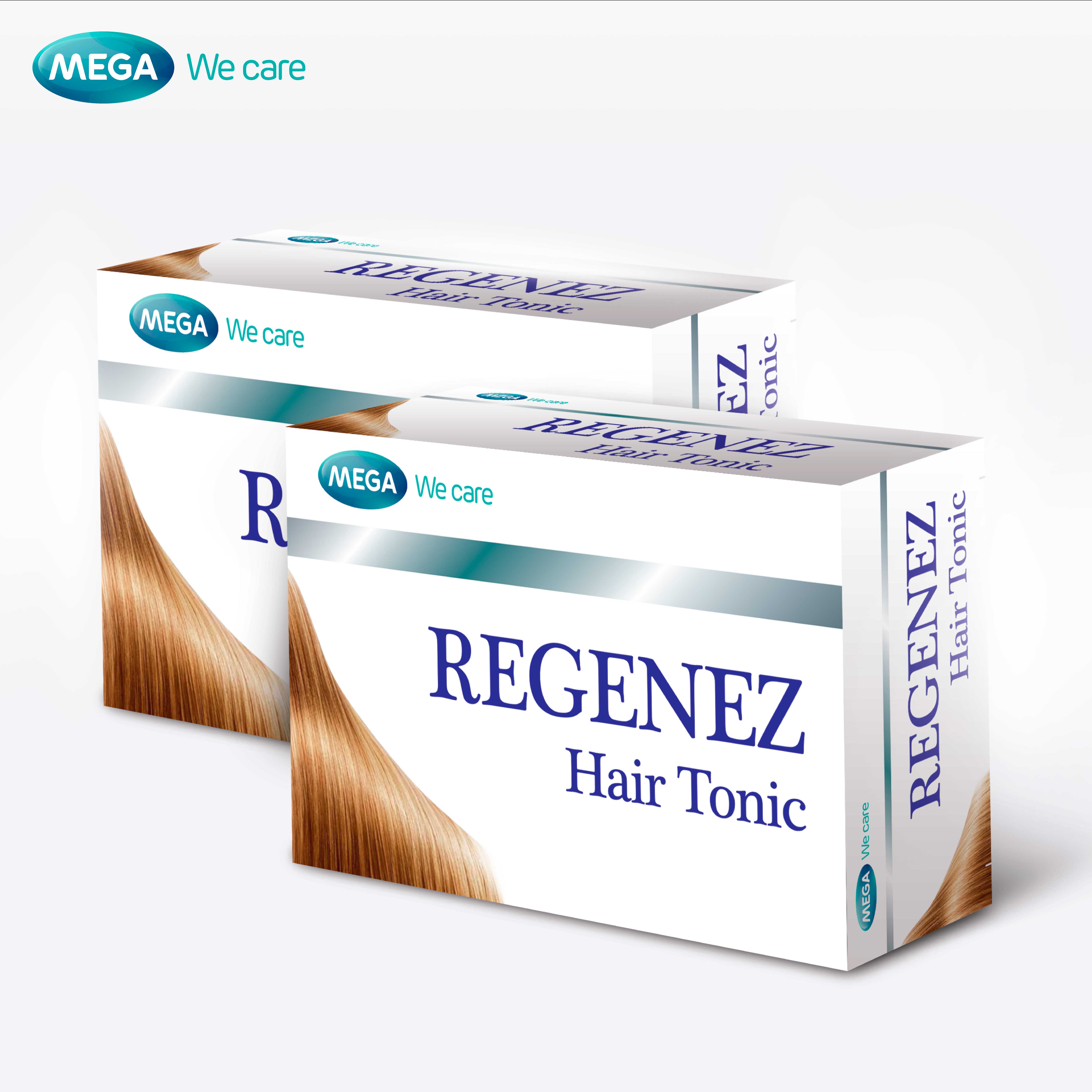 (1 เเถม 1) MEGA We care เมก้าวีแคร์ REGENEZ HAIR TONIC รีจีเนซ แฮร์ โทน ...