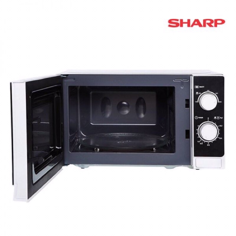 SHARP ไมโครเวฟ ความจุ 20 ลิตร 800วัตต์ รุ่น R-200W รับประกัน 1 ปี สั่ง 1ชิ้น1คำสั่งซื้อเท่านั้น ...